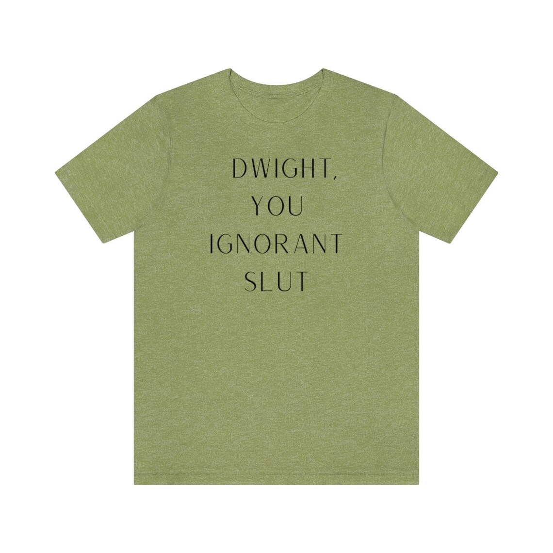 Dwight You Ignorant Slut Tee the Office Tee Shirt Funny the - Etsy