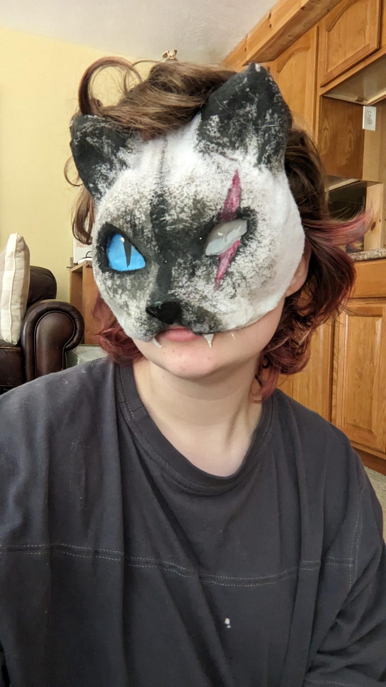 Siamese Cat Therian Mask - Etsy
