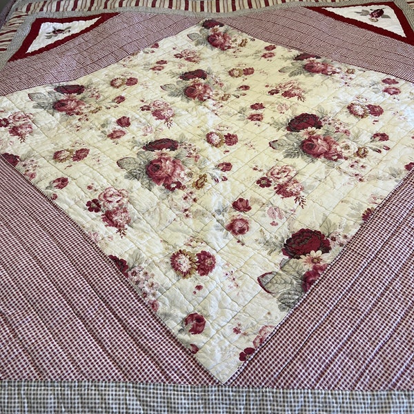 Gingham Quilt - Etsy