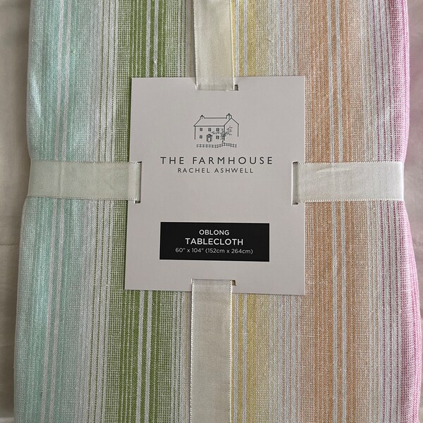 Rachel Ashwell Farmhouse Tablecloth - Etsy
