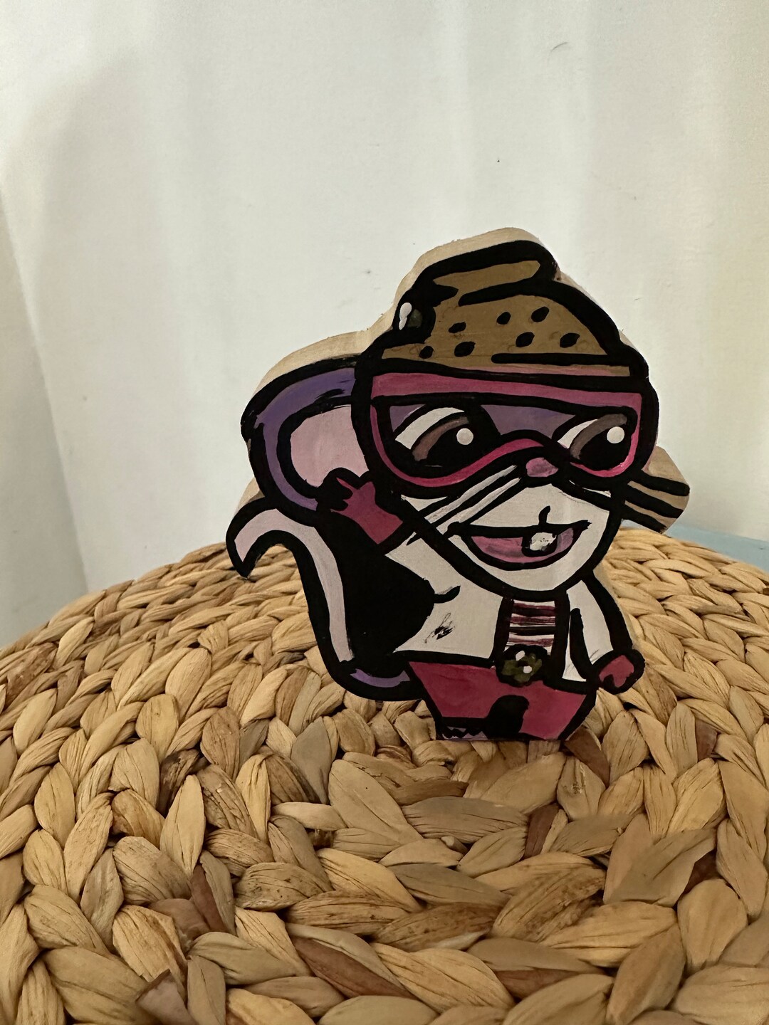 Lab Rat From Super Kitties Wooden Toy - Etsy