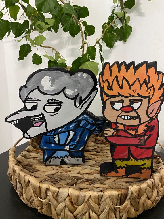 The Heat Miser and the Snow Miser Inspired Decorations - Etsy