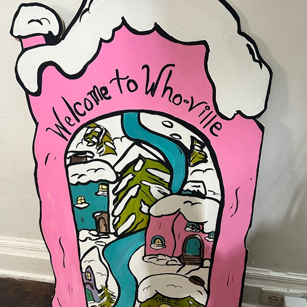 Welcome To Whoville Sign Printable