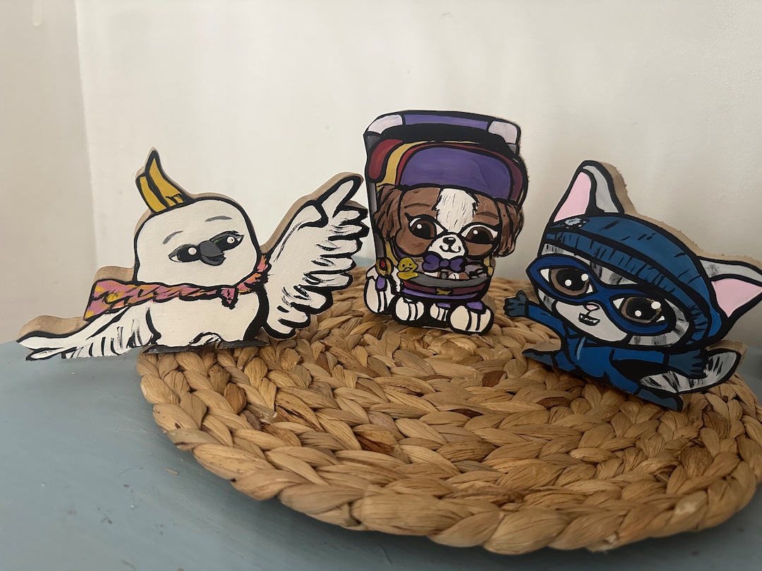 Super Kitties Lot Zsa Zsa, Lab Rat, Otto, Mr Puppy, Cat Burglar - Etsy