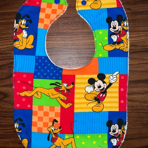 Mickey Mouse Bibs - Etsy