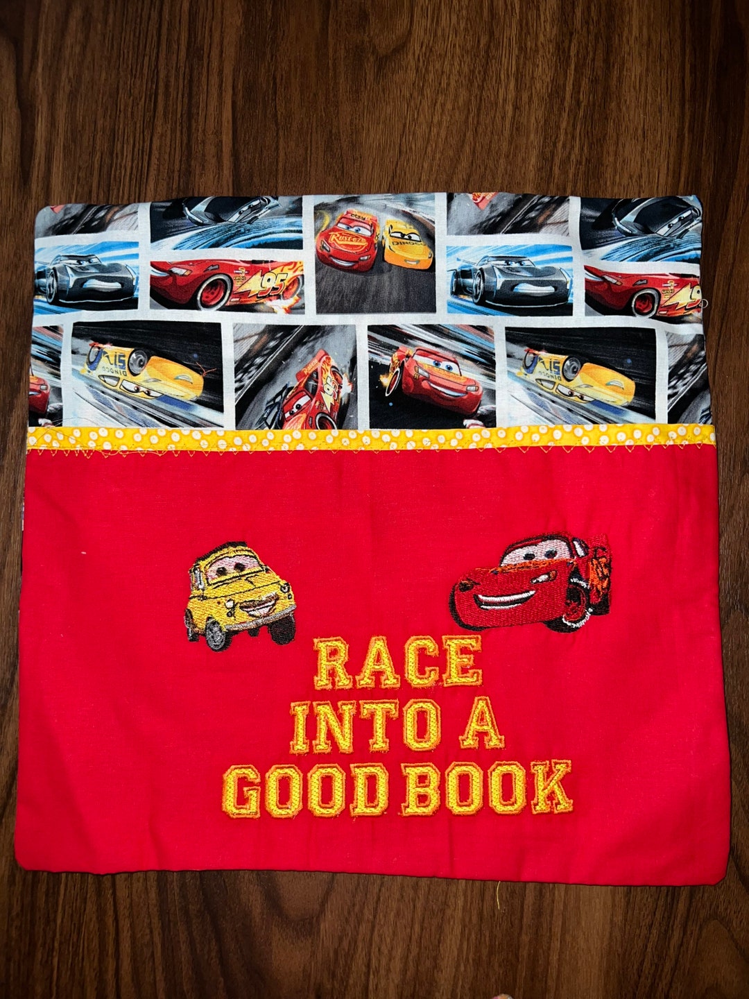 Cars Reading Pillow - Etsy