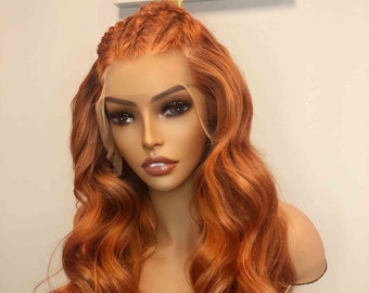 Human Ginger Hair Wigs - Etsy