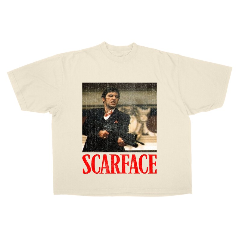 Scarface Vintage Washed Tshirt Mens Clothing Womens Tshirts Comfort ...
