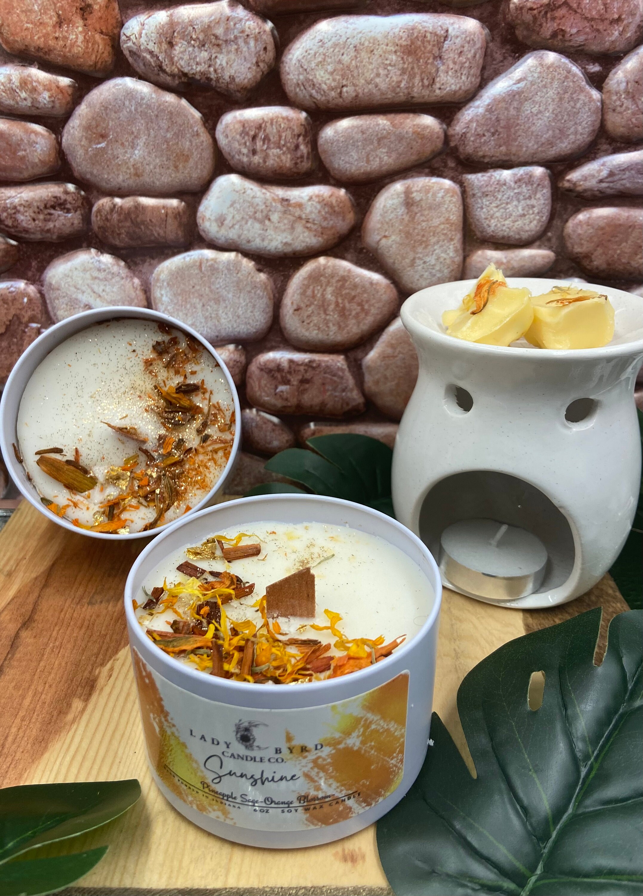 Sunshine, Sunflower, Sunshine Candle, Soy Candle, Uplifting, Happiness ...