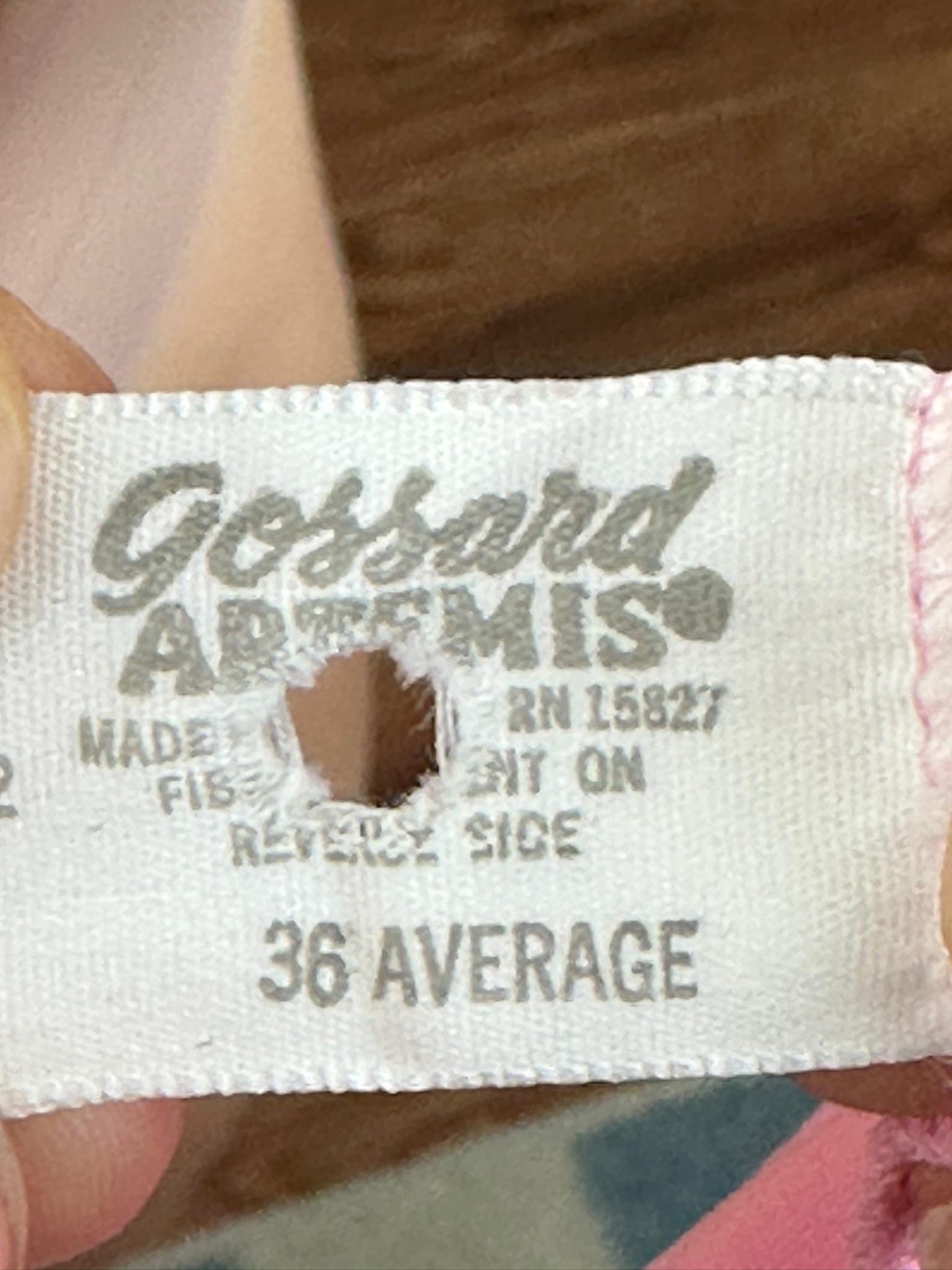 Vintage 50s/60s Gossard Artemis Pink Slip Medium 36 - Etsy