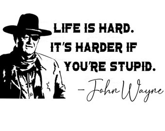 John Wayne Clip Art - Etsy UK
