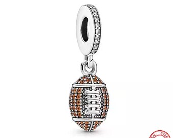 Pandora Football Charm - Etsy