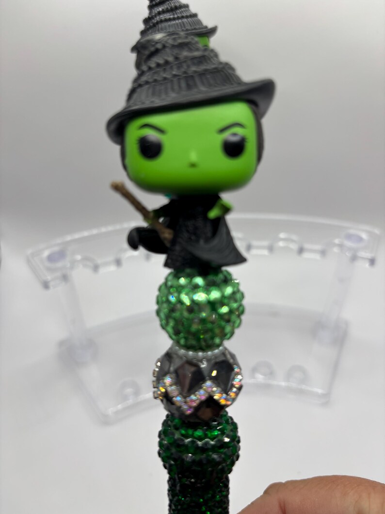 Wicked-inspired Beadable Pens – Glinda & Wicked Witch – Bling Pens ...
