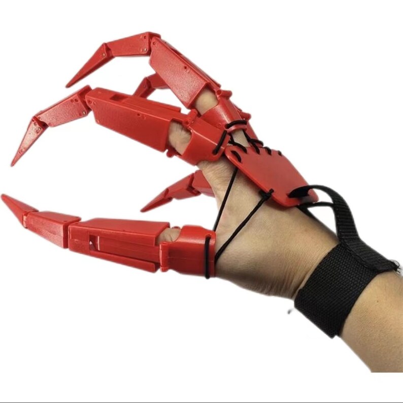 Halloween Party Mechanical Robot Gloves Black Technology Gloves ... Halloween Party Mechanical Robot Gloves Black Technology Gloves ...
