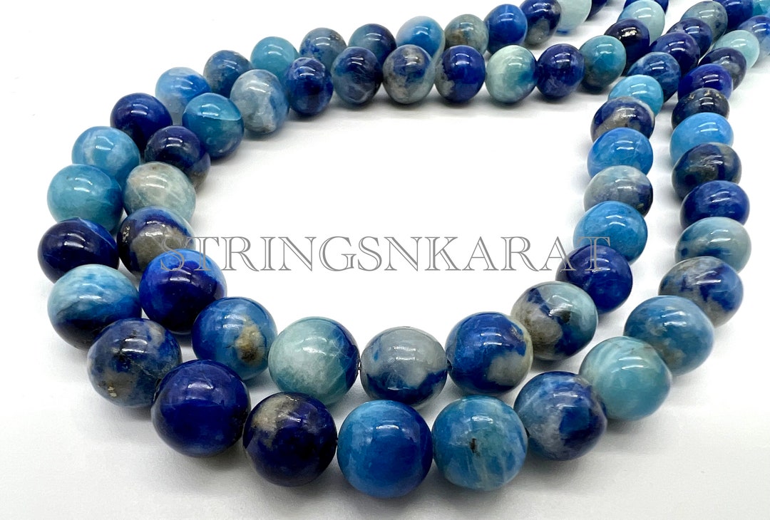 Natural Afghanite Color Changing Beads Rare Blue AFGHANITE GEMSTONE ...