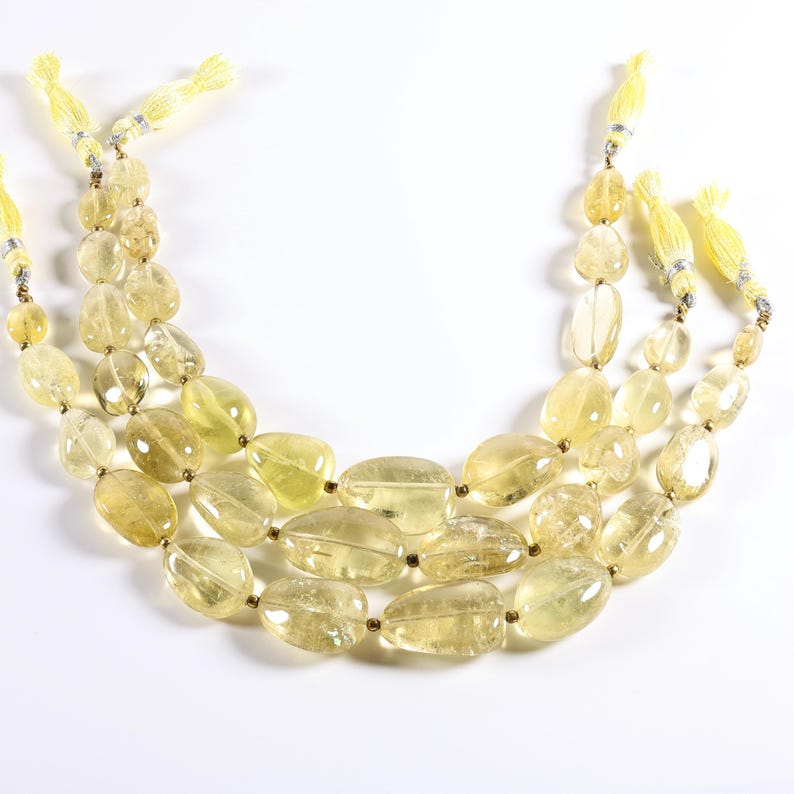 Rare NATURAL YELLOW AQUAMARINE Loose Beads, Heliodor Beryl Gemstone ...