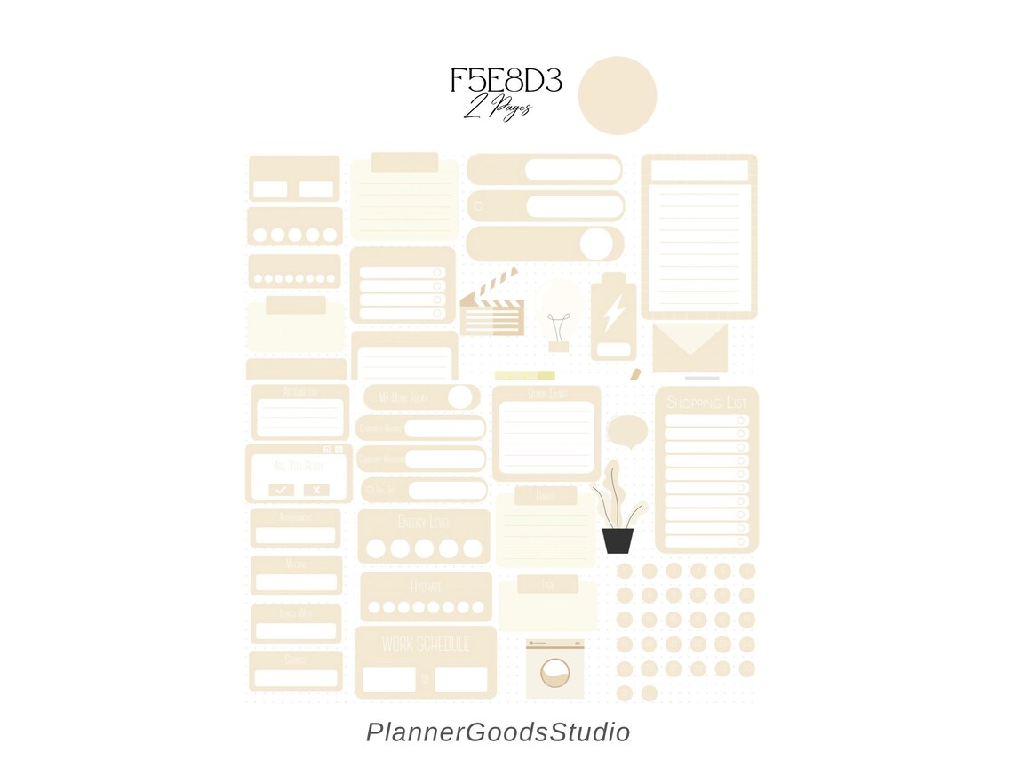 Goodnotes Digital Stickers,goodnotes Sticker Packs,digital Stickers ...