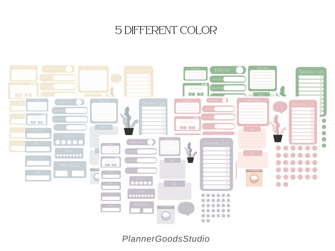 Goodnotes Digital Stickers,goodnotes Sticker Packs,digital Stickers ...