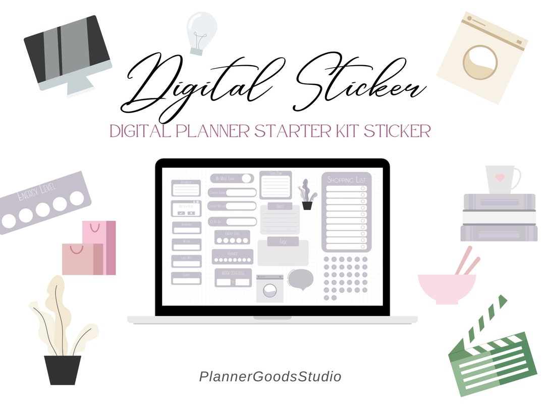 Goodnotes Digital Stickers,goodnotes Sticker Packs,digital Stickers ...