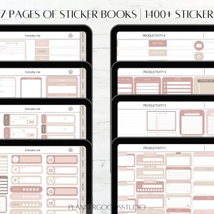 Digital Widget Stickers, Digital Stickers Goodnotes, Goodnotes Widget ...