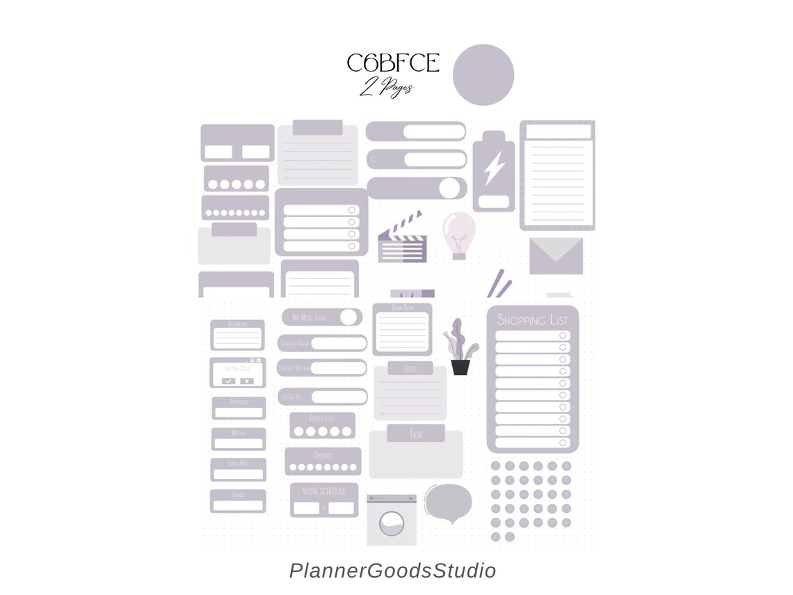 Goodnotes Digital Stickers,goodnotes Sticker Packs,digital Stickers ...