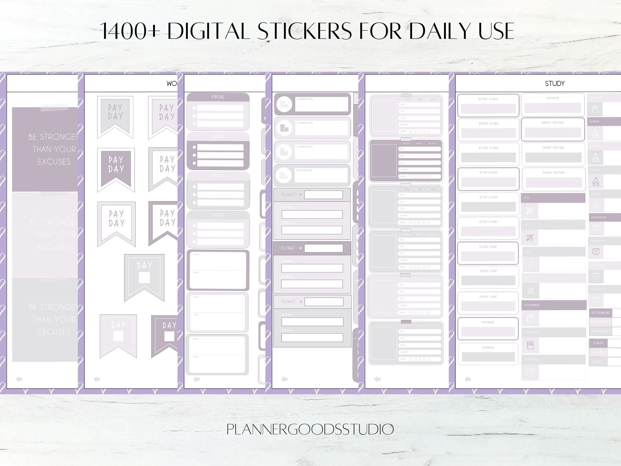 Functional Digital Stickers/ Digital Planner Widget/ Planner Widget ...