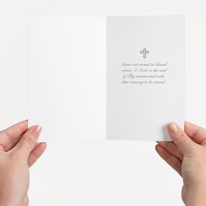 Memory Eternal Orthodox Sympathy Card Censer - Etsy