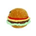 Crochet Cheeseburger Plushie Food Amigurumi Cute Stuffed Food Handmade ...