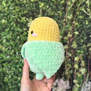 Crochet Corn Plushie Food Amigurumi Cute Stuffed Food Handmade Gift ...