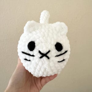 Crochet Loaf Cat Cute Cat Animal Mini Chubby Cat Amigurumi Cute Stuffed ...