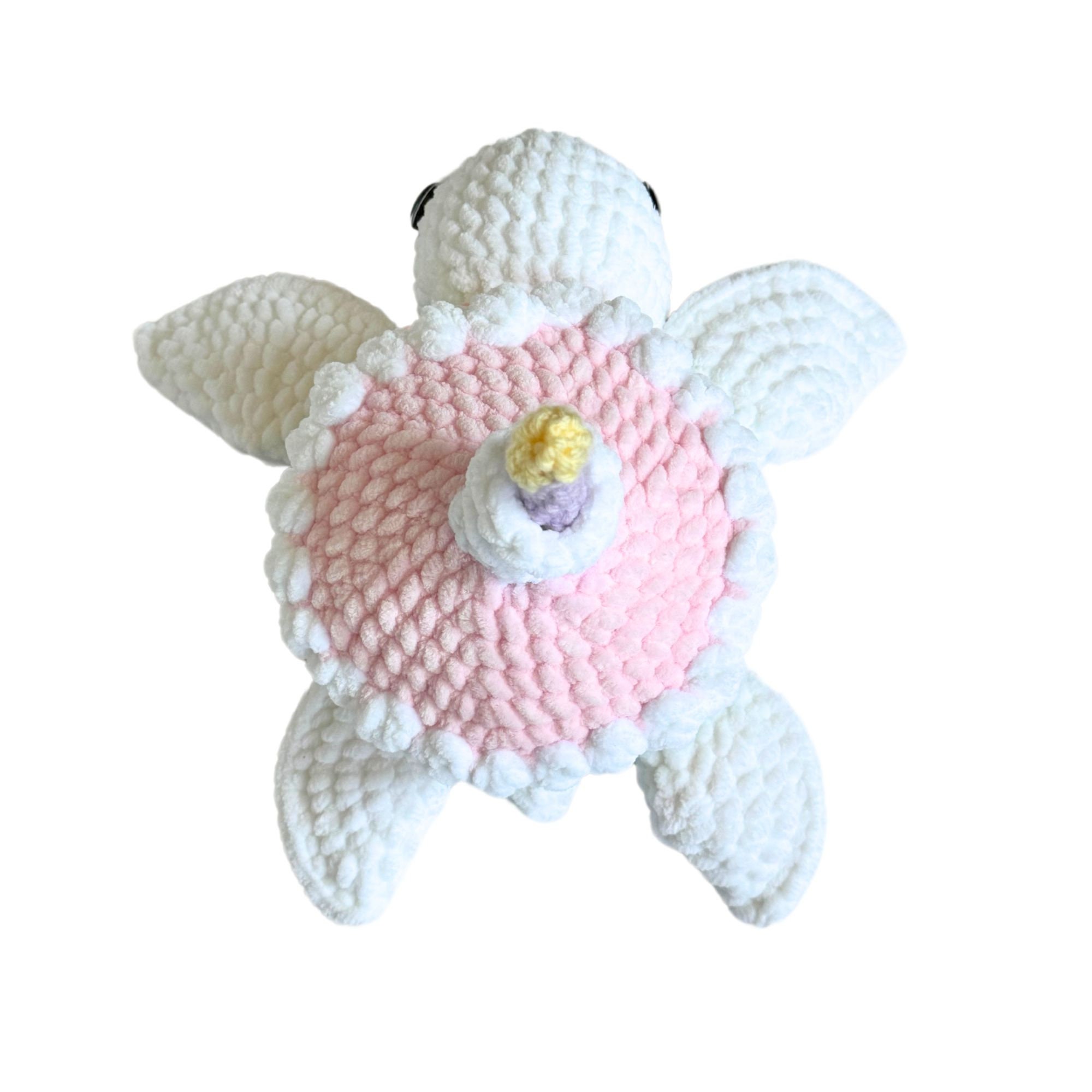 Crochet Rainbow Cake Turtle Plushie, Handmade Amigurumi - Etsy