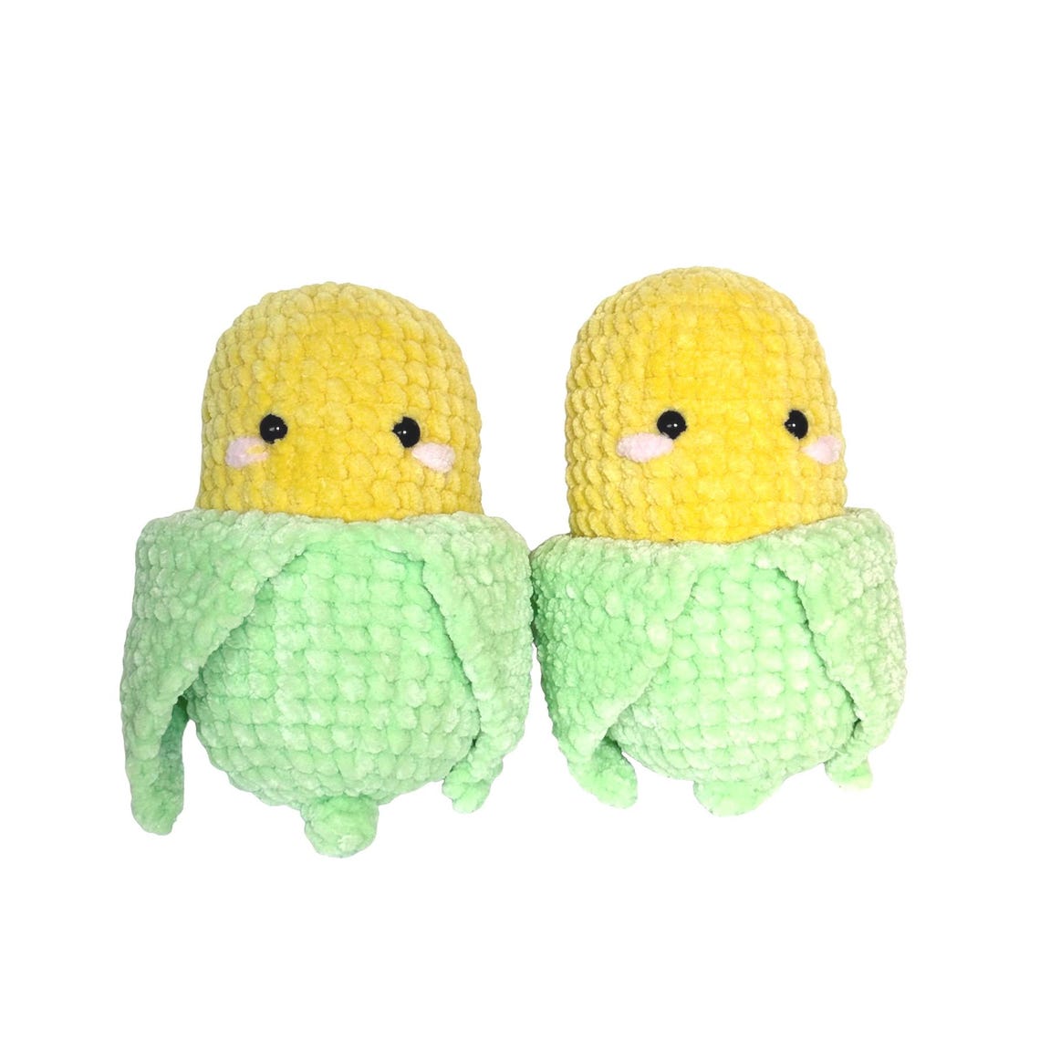 JUMBO Crochet Corn Plushie Food Amigurumi Cute Stuffed Food Handmade ...
