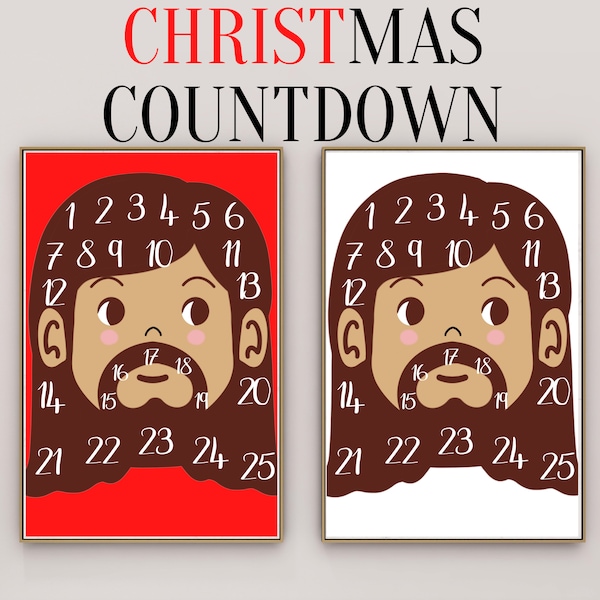 Christian Advent Calendar - Etsy