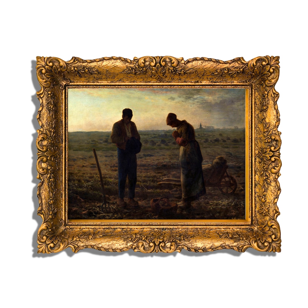 The Angelus l'angélus Jean-françois Millet/historical - Etsy