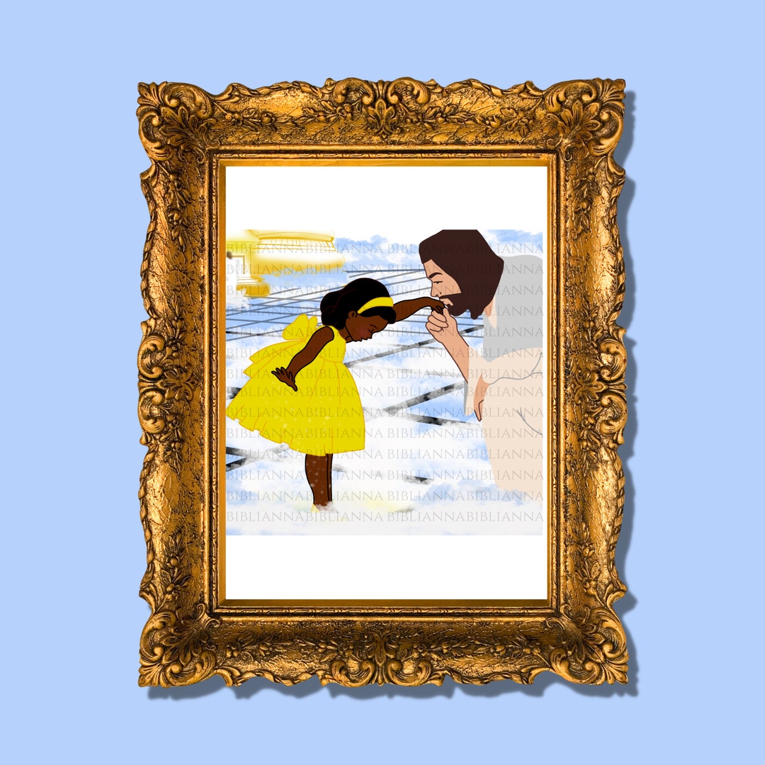 God's Little Princess Printable Artwork, "heavenly" Series/christian ...