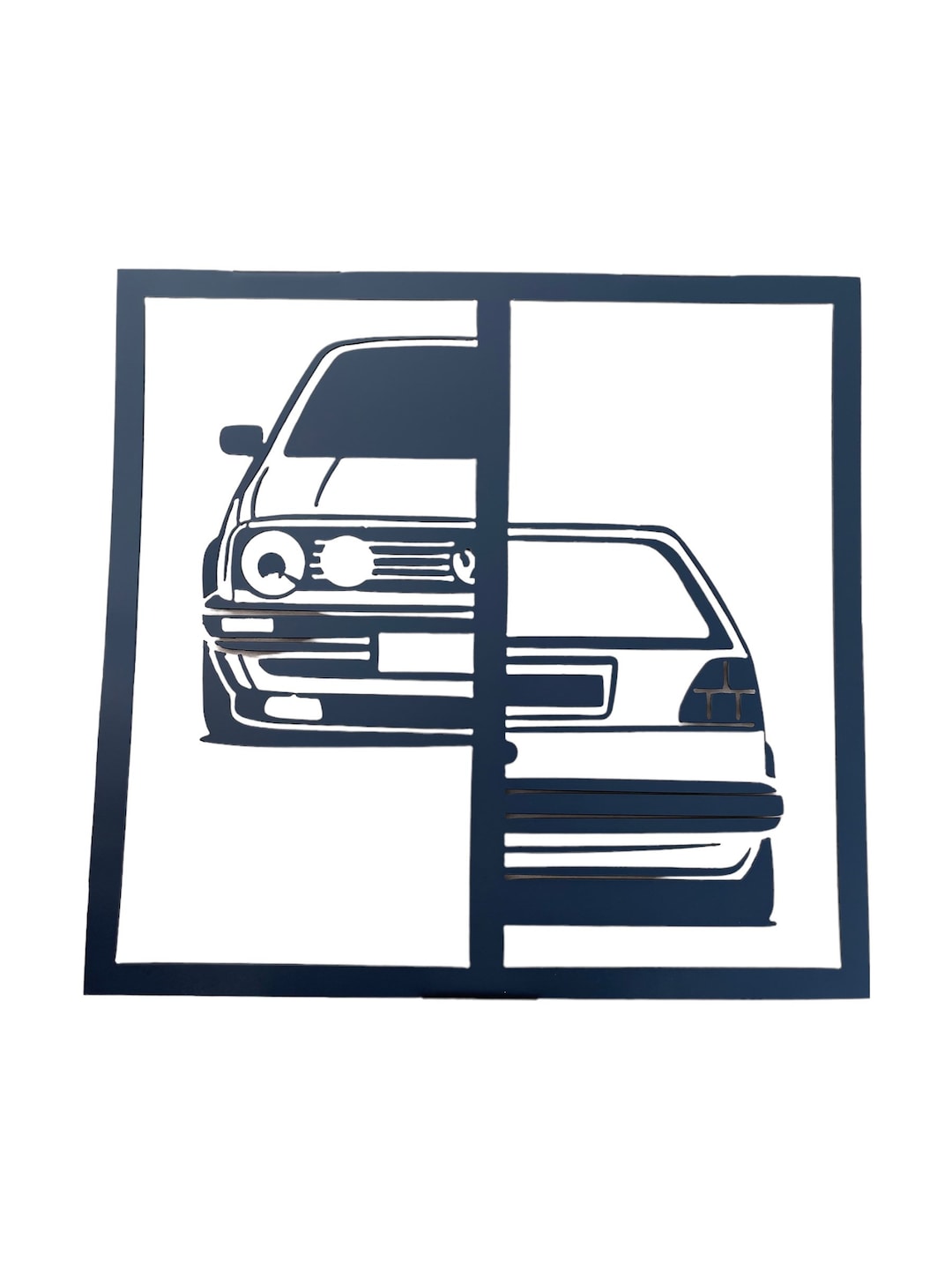 Volkwagen MK2 Golf Art - Etsy