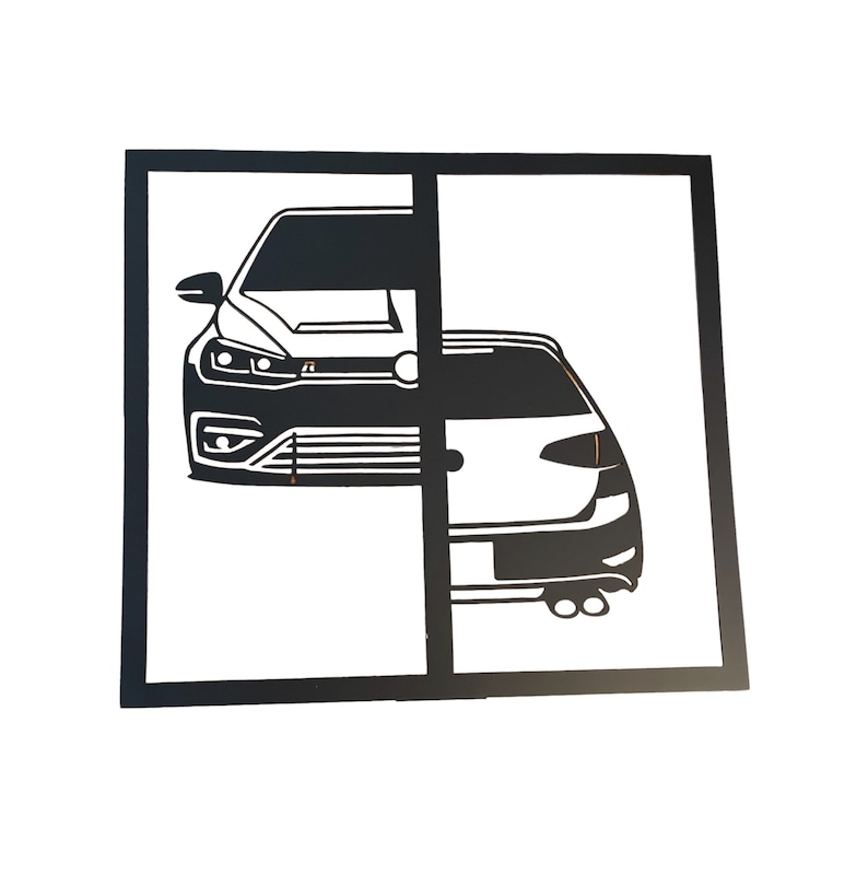 Volkswagen MK7 Golf R Wall Art - Etsy