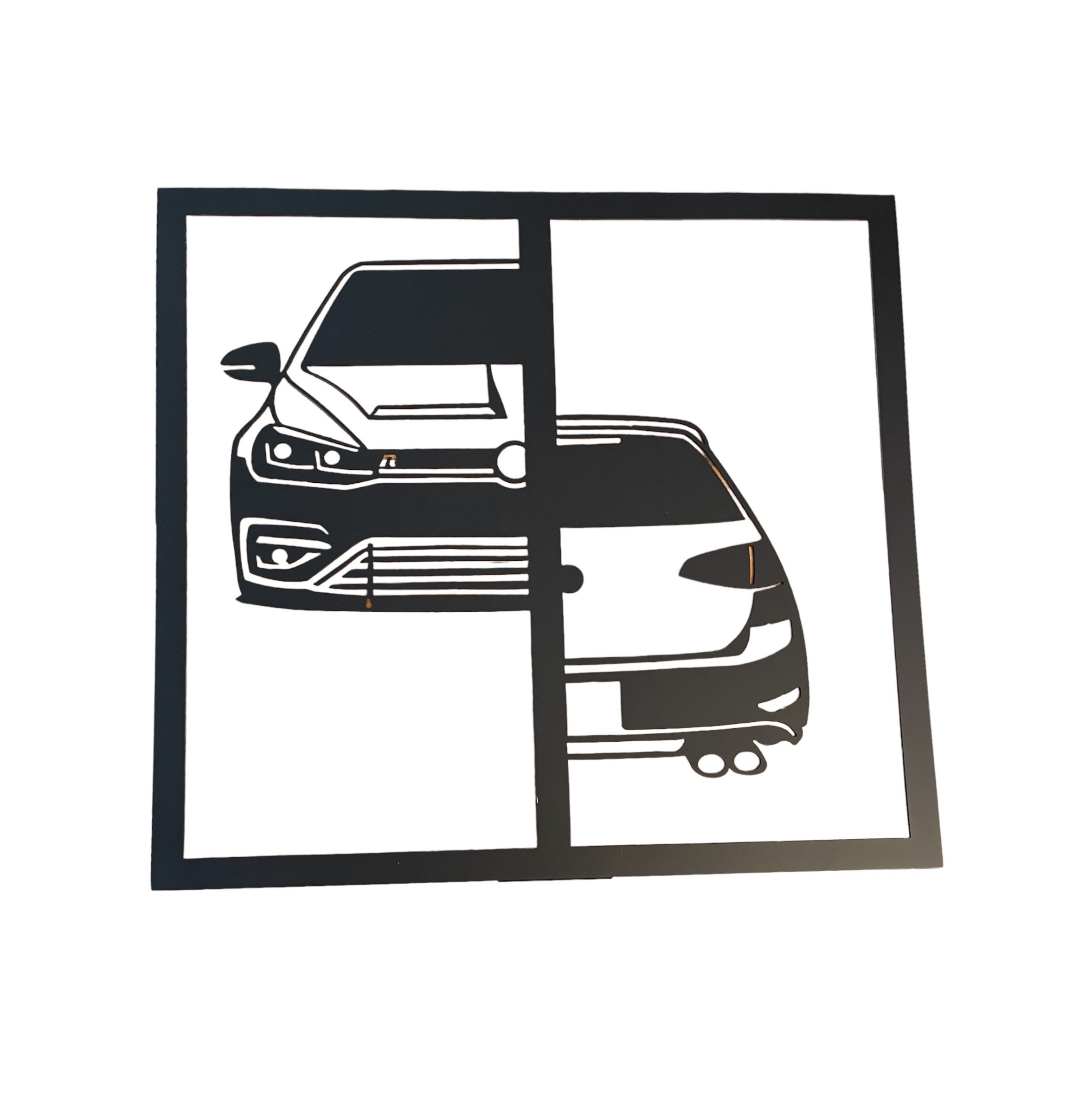 Volkswagen MK7 Golf R Wall Art - Etsy