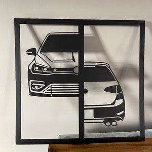 Volkswagen MK7 Golf R Wall Art - Etsy