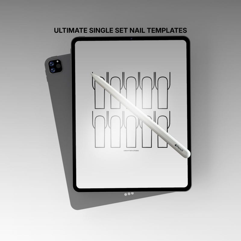 Nail Stamp Template - Etsy UK