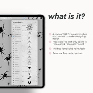 Halloween Procreate Brush Set: Nail Art Design, Metallic & 3D (digital ...