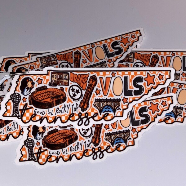 Tennessee Vols Car - Etsy