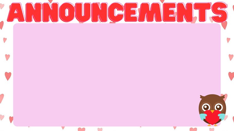 Editable Classroom Google Slides Valentines Day Theme, Classroom Slides ...