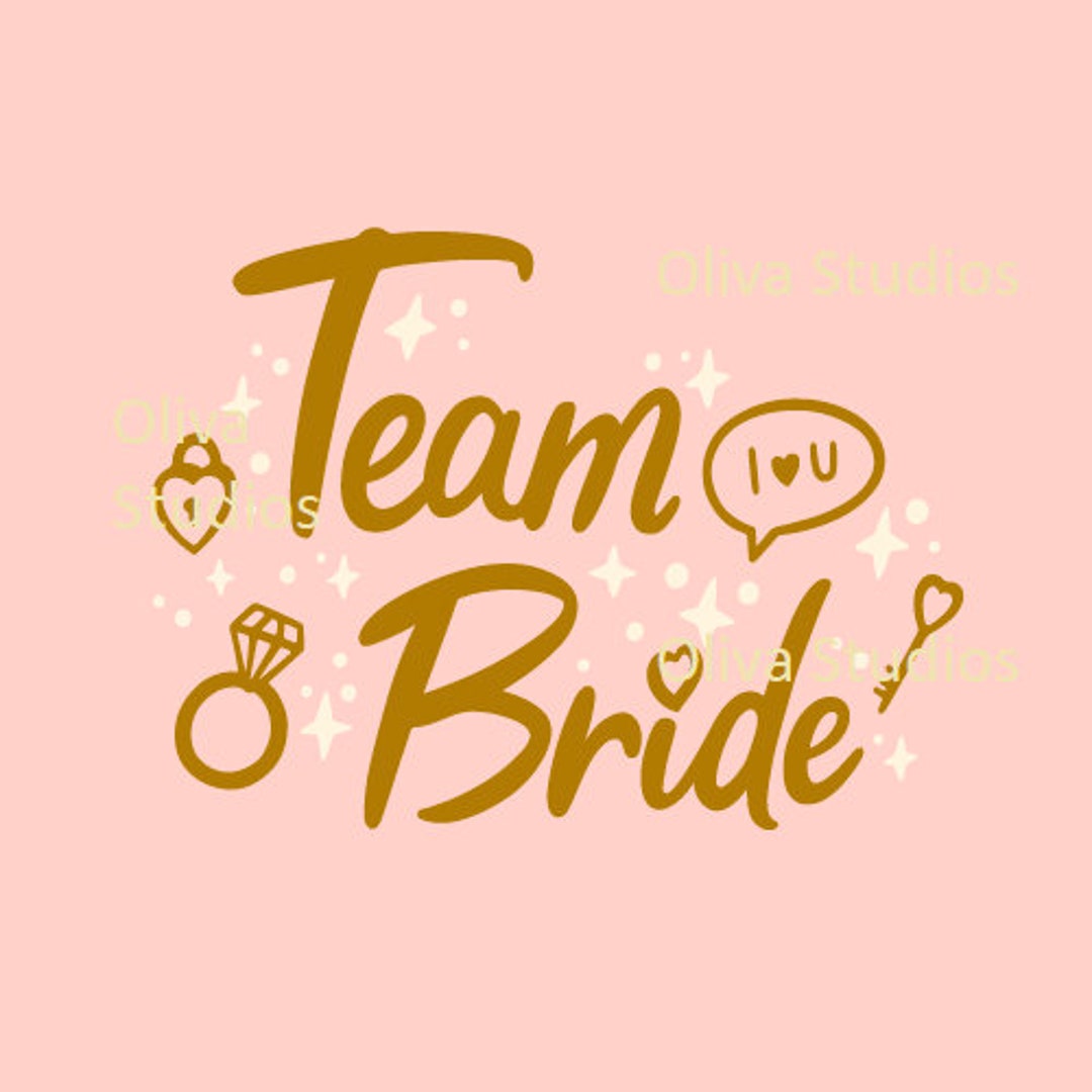 Team Bride PNG - Etsy