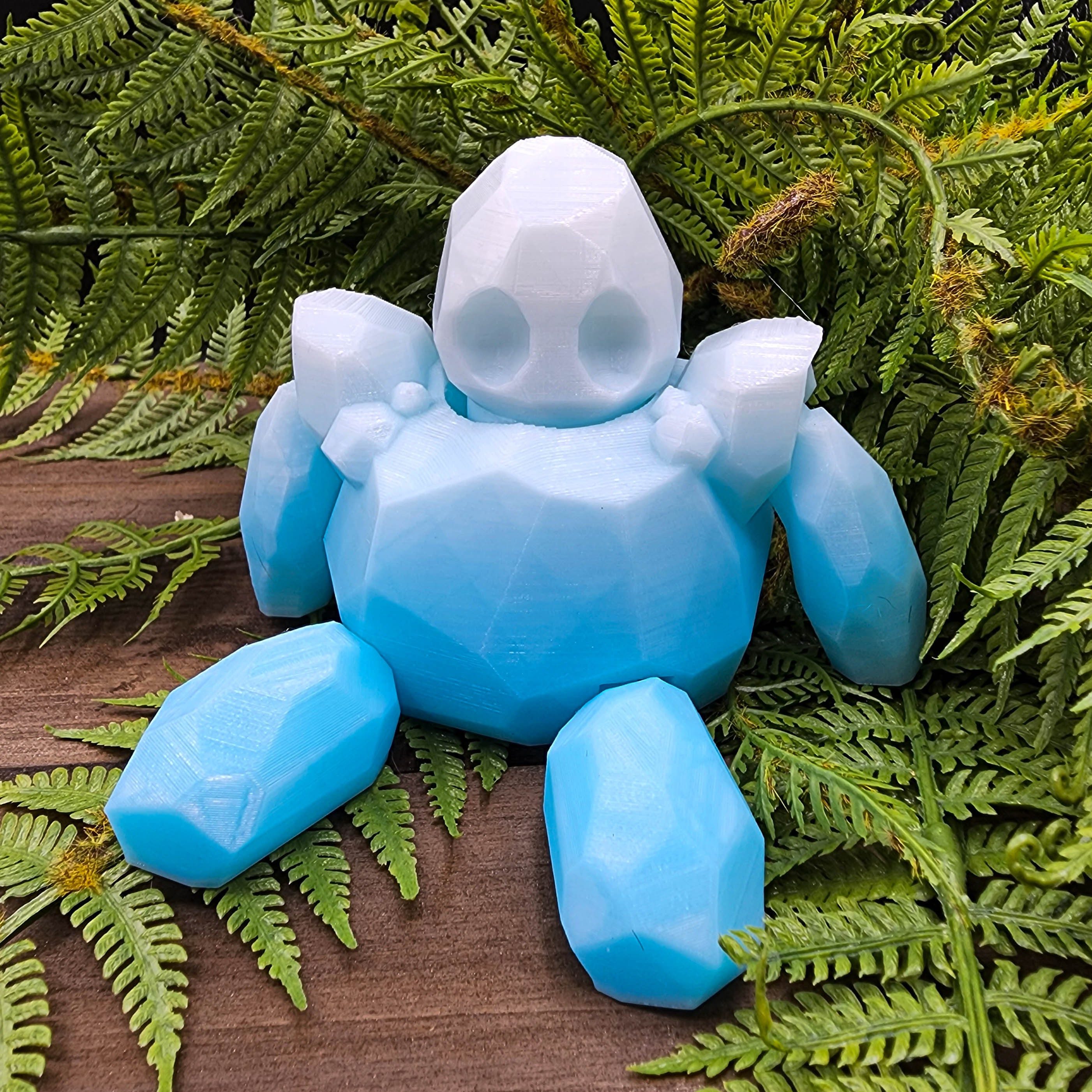 Articulating Golem 3D Printed Custom Figurine Fidget Toy - Etsy