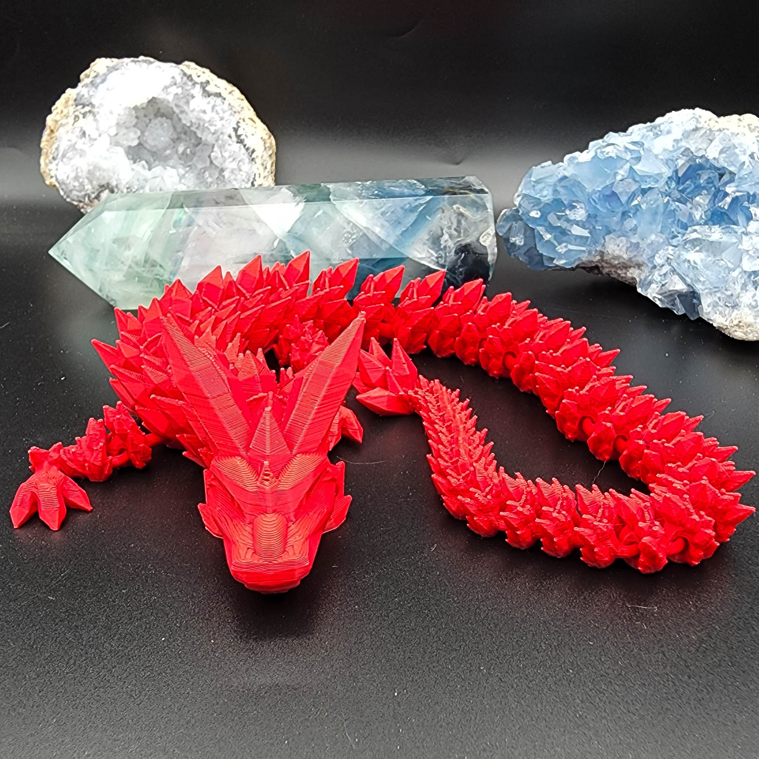 Crystal Articulating Dragon Fidget Toy - Etsy