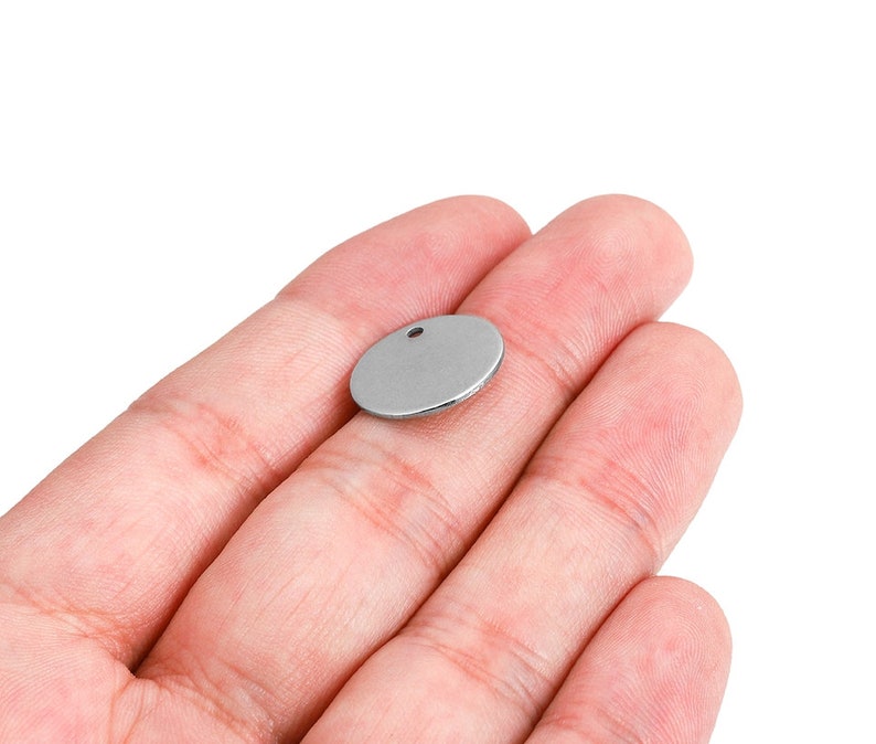 30pcs 8mm 10mm 12mm 15mm 20mm 25mm 316 Stainless Steel Round Disc, One ...