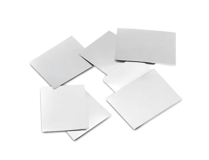 925 Silver Sheets, Sterling Silver Slice Blanks, Flat Sheet Wire, 0.1mm ...