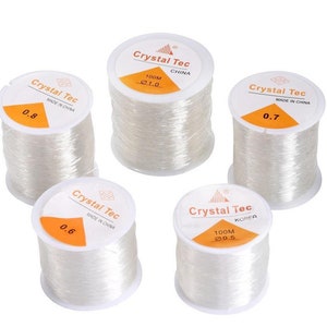 Plastic Elastic Jewelry Strings - Etsy