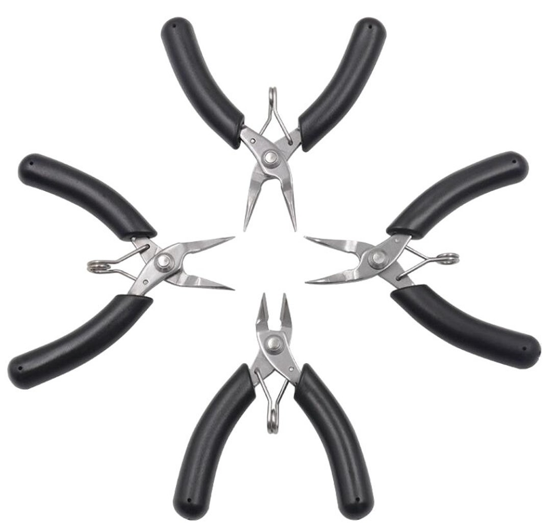 1 Stainless Steel Nose Pliers, Jewelry Making Hand Tools, Anti-slip ...